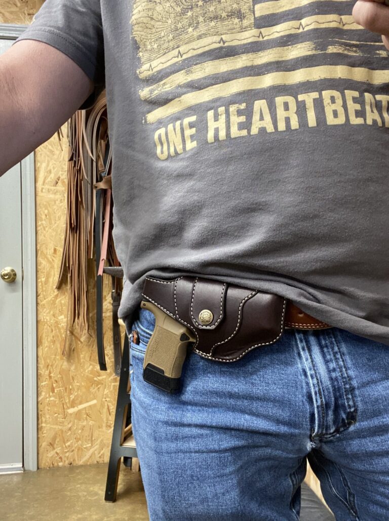 Driving Holster - KB Leather Co - Custom Belts, Wallets, Gun Leather